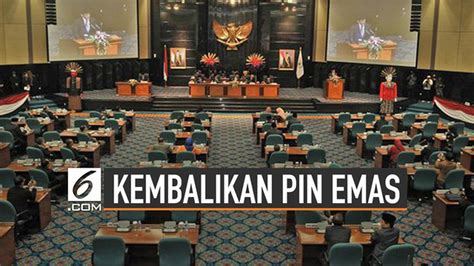 Video Anggota Dprd Dki Jakarta Yang Kembalikan Pin Emas Hot