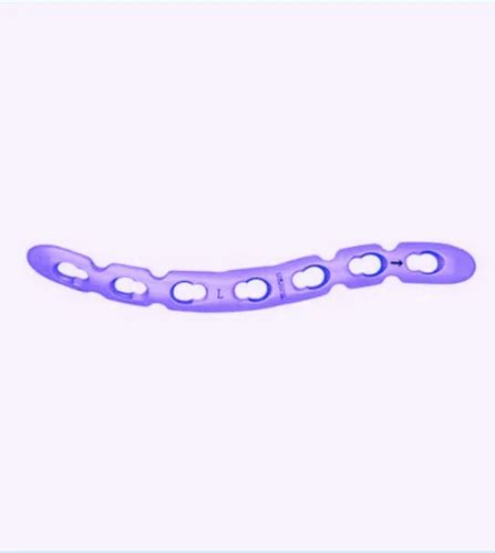 Titanium S Clavical Lcp Plate At Rs 550 In New Delhi Id 2852328657630