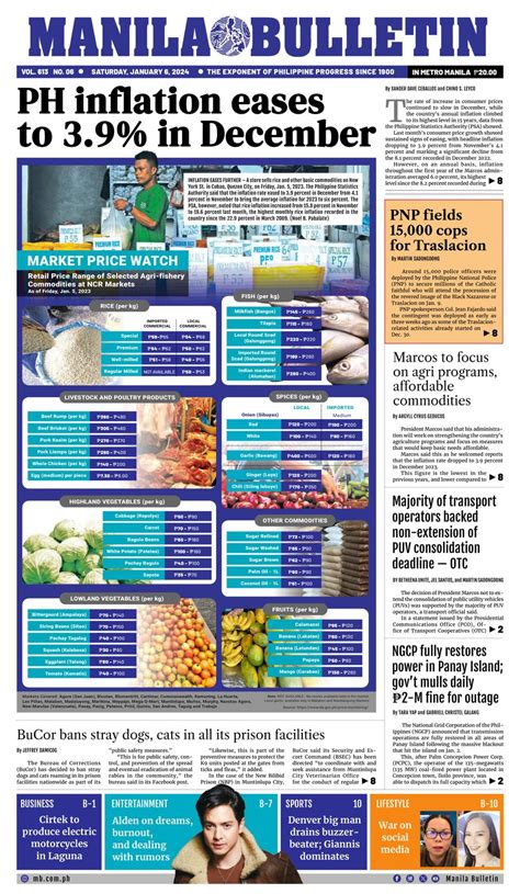 Manila Bulletin January 6 2024 Digital DiscountMags