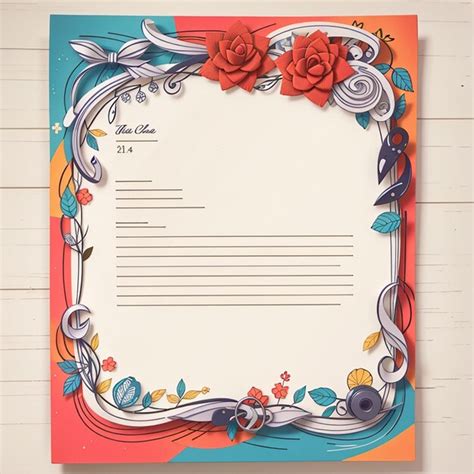 Hand Drawn Style Letterhead Designhand Drawn Style Letterhead Design