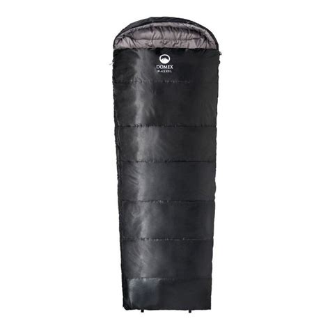 domex black ice xl 8c right side zipper synthetic filling sleeping bag