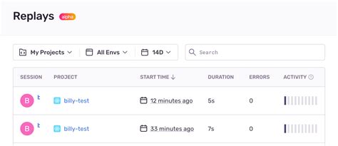 design bug on narrow viewports the replay index session column