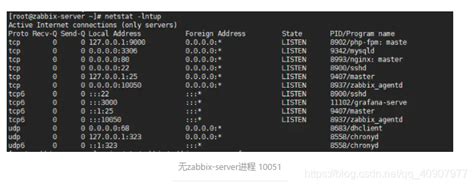 Zabbix Server无法启动 Csdn博客