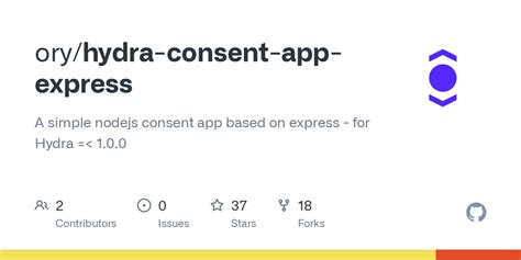 Github Oryhydra Consent App Express A Simple Nodejs Consent App