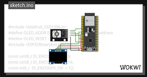 Esp32 And Rotary Encoder Wokwi Esp32 Stm32 Arduino Simulator