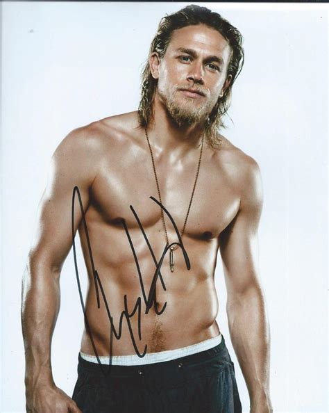 Charlie Hunnam Sons Of Anarchy Shirtless Hand Signed 8x10 Photo