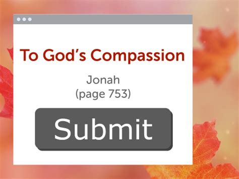 Submit To Gods Compassion Logos Sermons