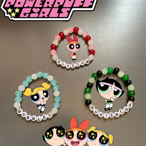 Trio Costume Powerpuff Girls Etsy