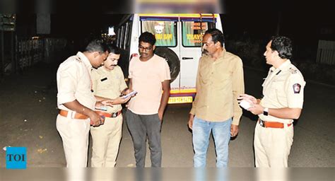 Rto Rto Starts Cracking Down On Long Distance Pvt Buses Nashik News