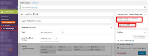 Accordion Block Cryptocurrency Widgets Pro Cool Plugins Docs