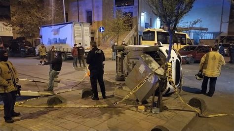 Polis ekipleri kaza yaptı 2 polis yaralandı Trabzon Haber Haber61