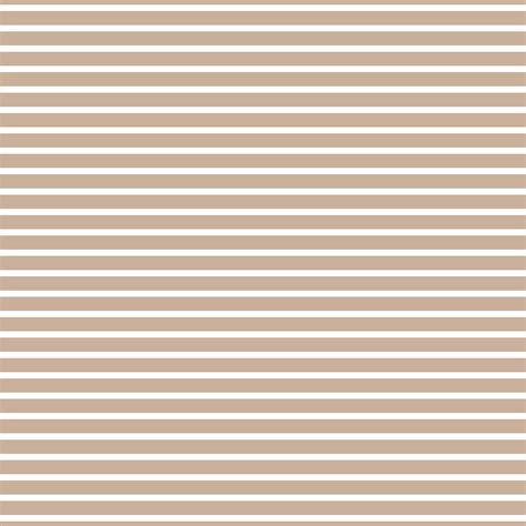 Simple Abstract Seamlees Neutral Brown Color Horizotal Line Pattern