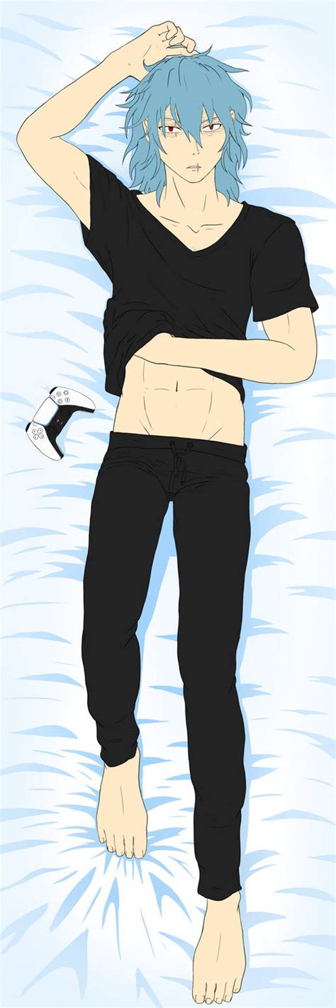 Dakimakura Shigaraki Tomura Flat Colour By Thekey96 On Deviantart