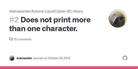 Does Not Print More Than One Character · Issue 2 · Fdebrabander