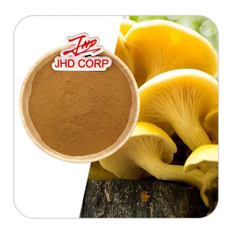 Natural Pleurotus Citrinopileatus Extract 30 Polysaccharide Golden Oyster Mushroom Extract