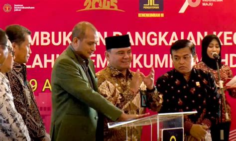 Kemenkumham Jabar Ikuti Pembukaan Rangkaian Kegiatan HDKD Ke 78 Dan Doa
