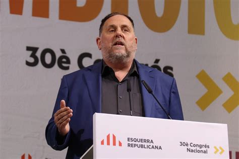 Junqueras avisa al Govern de que no tendrá el apoyo de ERC si no