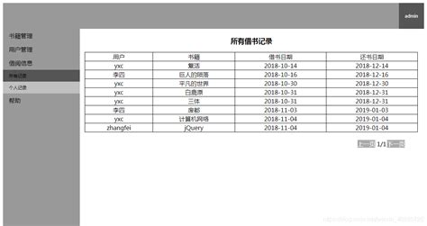 springboot mybatis mysql thymeleaf jquery构建的小型图书借阅管理系统 ssm thymeleaf借书
