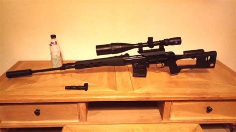 Airsoft Svd Dragunov Bolt Action Spring Sniper Skelbiu Lt