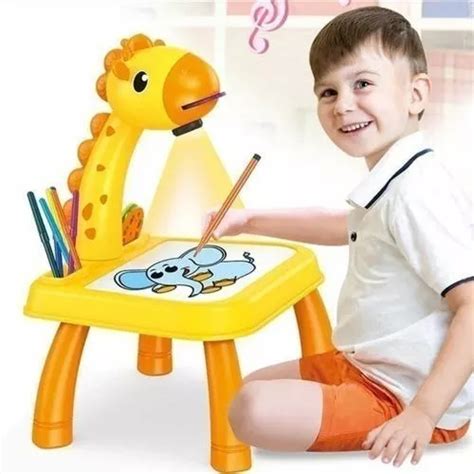 Mesa Didática Infantil Projetor De Pintura MercadoLivre