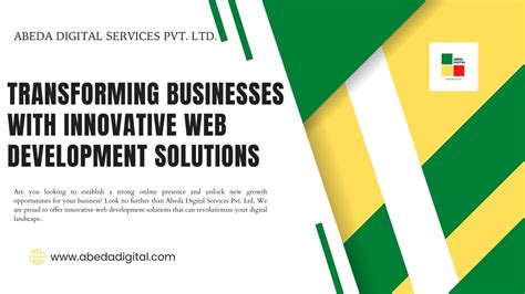 Transforming Businesses With Innovative Web Development Solutions