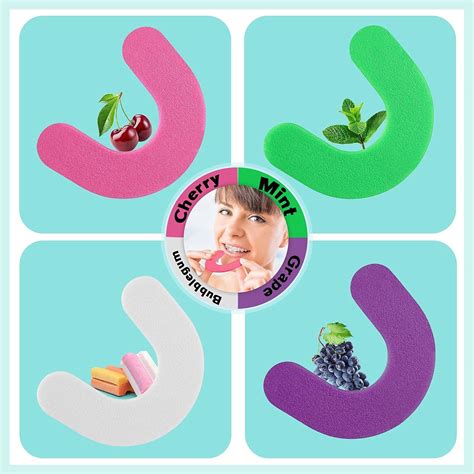 Orthodontic Braces Bite Wafers Latex Free Pain Relief Chewies Bubble
