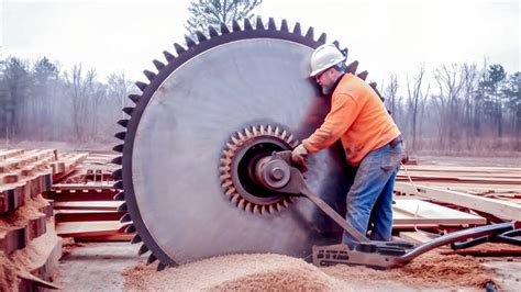 Dangerous Circular Saw Blade Machine Fastest Firewood Processor