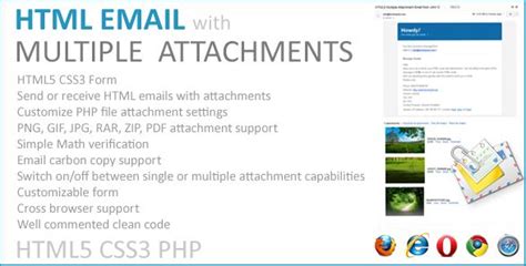 Email With Multiple Attachments Email Scripts Html Email Web Forms