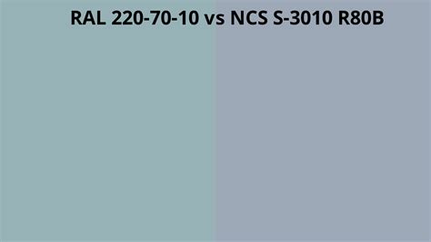 Ral 220 70 10 Vs Ncs S 3010 R80b Ral Colour Chart Uk