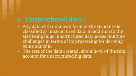 3 Pillars Of Big Data Structured Data Semi Structured Data And