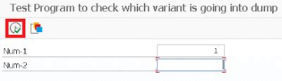 SAP ABAP Central Find The Variant Of A Program Causing Dump