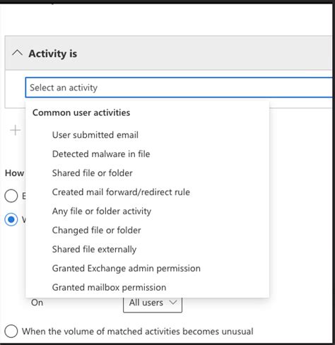 I Do Not See The Option For Phishing Email Detected At Time Of Delivery