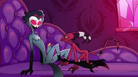 Rule 34 Anthro Avian Balls Bird Blitzo Helluva Boss Demon Duo