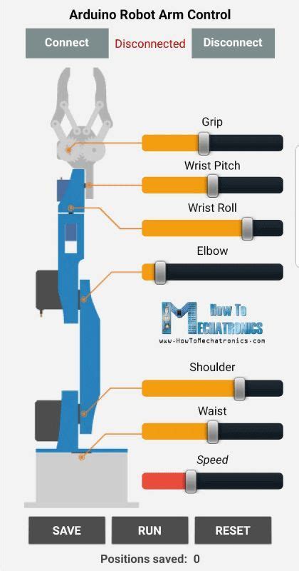 Diy Arduino Robot Arm With Smartphone Control Artofit