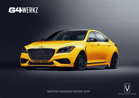 Mostafa Moazeni Design G4werkz Genesis G80 Sport 2019 Wide Body Kit