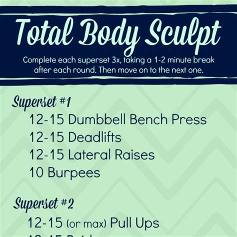 Total Body Sculpt Workout
