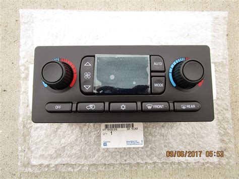 03 04 OLDSMOBILE BRAVADA A C HEATER CLIMATE TEMPERATURE CONTROL BRAND