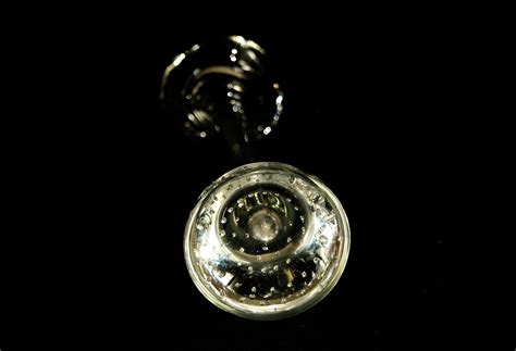 Vintage Clear Bubble Glass Vase Mcm Controlled Bubbles Etsy