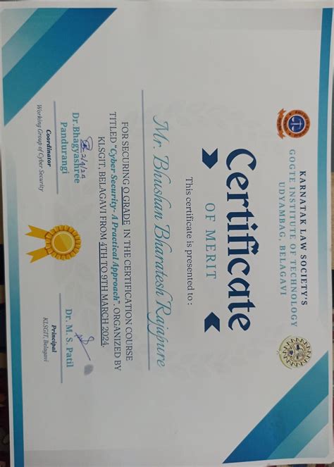 Bhushan Rajapure On Linkedin I Have Successfully Completed My