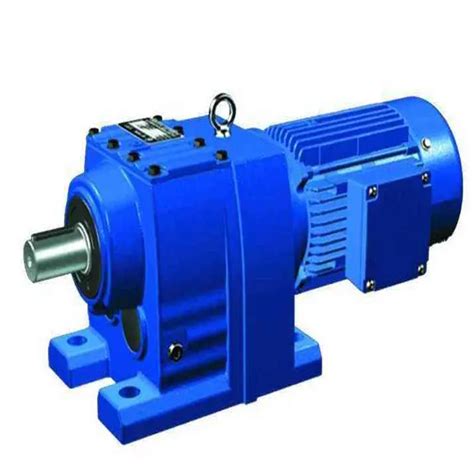 High Efficiency R Series Helical Reductor Inline Coaxial Geared Motor Speed Reducer For Screw