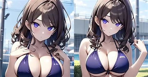 水着 住乃絵紫苑 水着 23のイラスト Pixiv