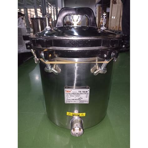 Jual Autoclave Sterilisator Gea Liter Non Timer Shopee Indonesia