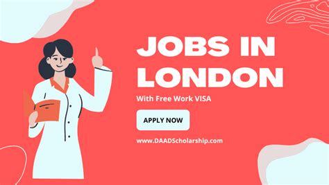 Jobs In London With Free Work VISA In 2023 Submit Your CV DAAD