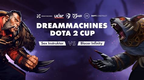 Sex Instructor Vs Blacer Infinity Dream Machines Dota 2 Cup Bo1