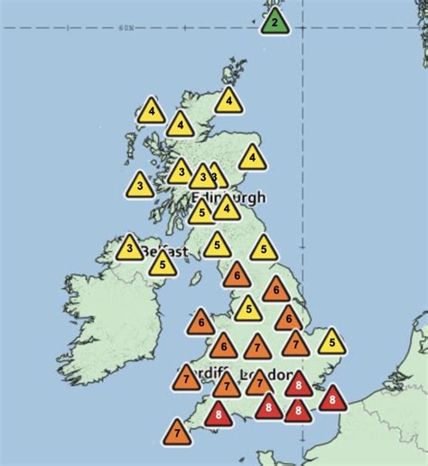What Is The Uv Index Today Latest Uk Forecast For My Area And What The
