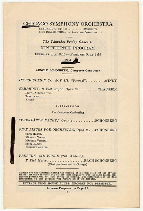 Arts In Exile Personen Arnold Schönberg
