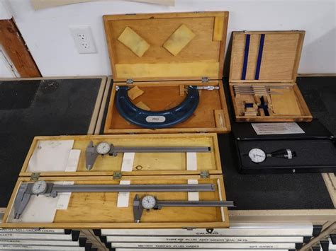 Machines Used Inspection Tools Calipers Up To 18 8 9 Micrometer