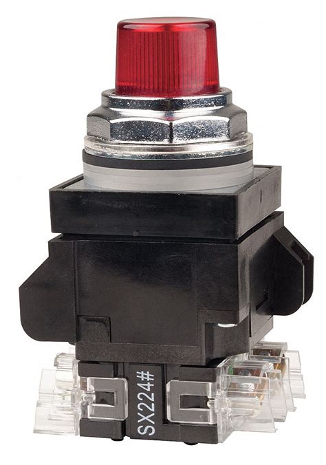 Ge Illuminated Push Button 30 Mm Maintained Momentary Round Button