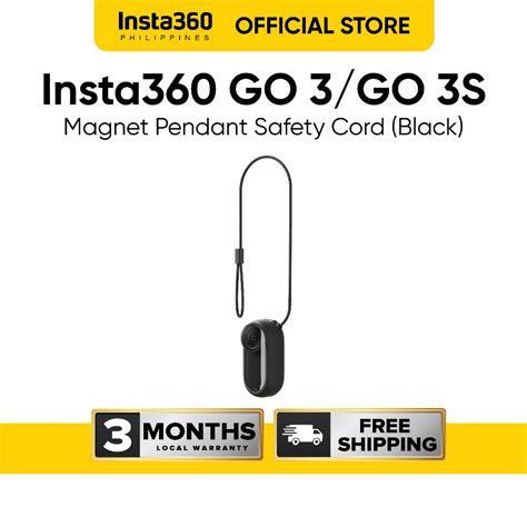 Insta360 Go 3 Go 3s Magnet Pendant Safety Cord Shopee Philippines