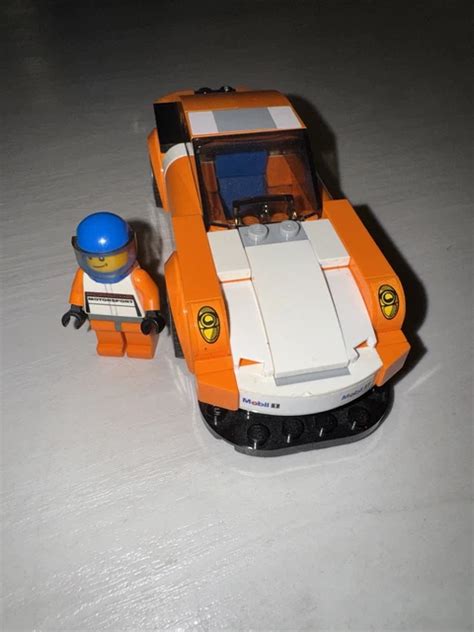 Lego Speed Champions 75912 Orange Porsche 911 Gt And Driver Only No